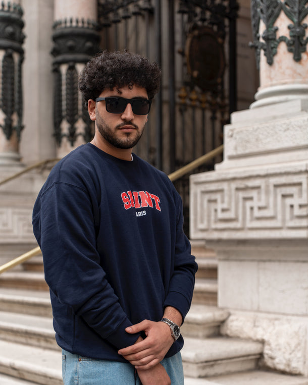 MARTINI TEE - NAVY – Lavish Saint